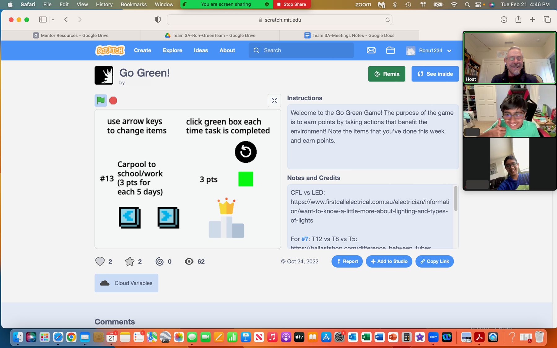 YELC Campers Invent New Go Green Game! - Splash